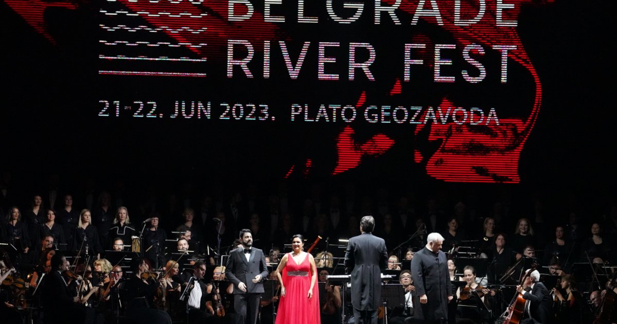 Belgrade River Fest, prvi dan: Ana Netrebko, Jusif Ejvazov, Željko ...