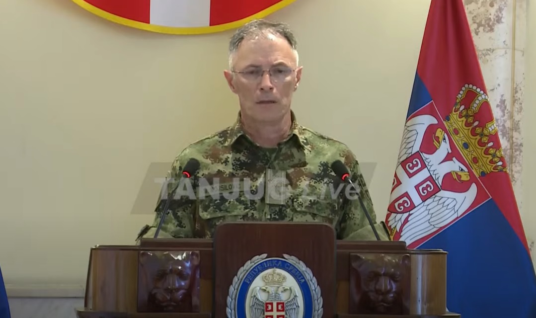 Serbian Army Chief of General Staff's unscheduled address - Telegraf.rs