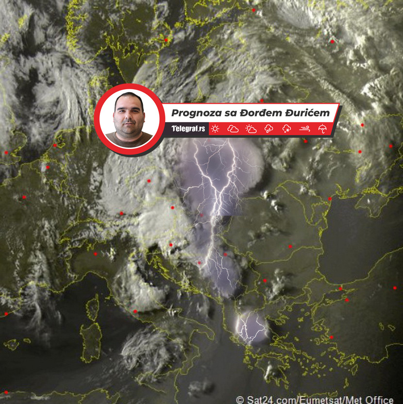 Delovi Srbije već na udaru grmljavinskih oluja - Telegraf.rs