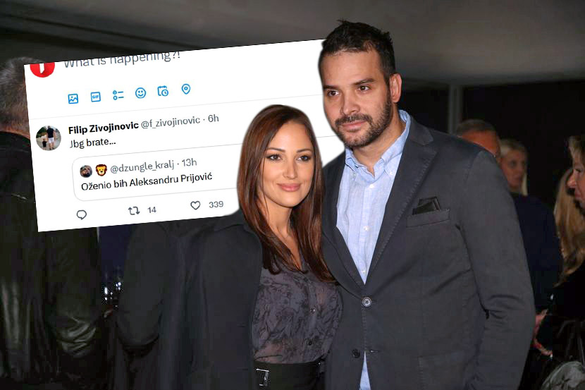 Hit reakcija Živojinovića na komentar tviteraša koji bi da ženi Priju ...