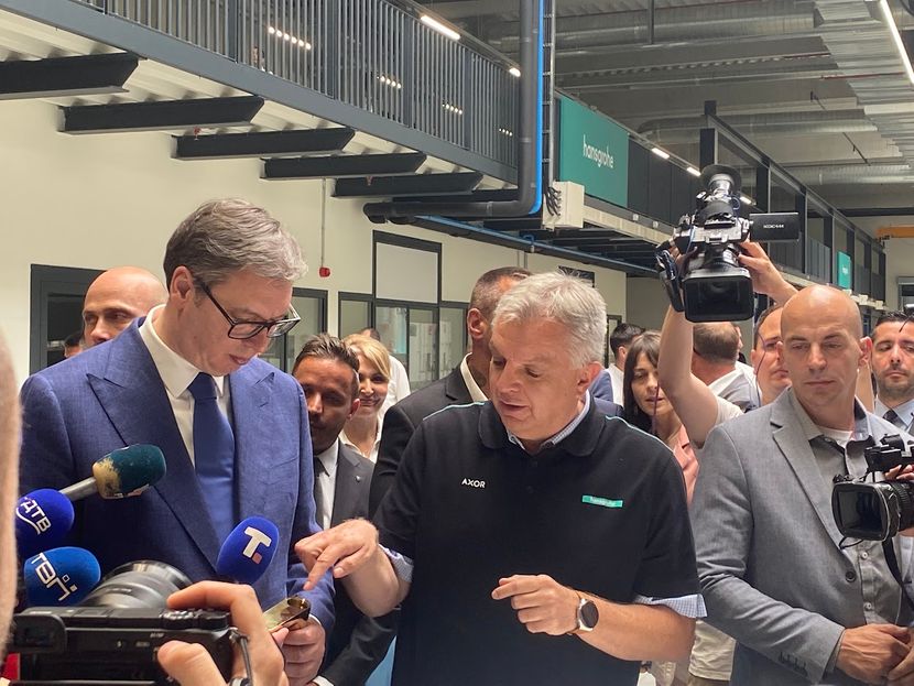 Otvaranje fabrike u Valjevu - Telegraf Biznis