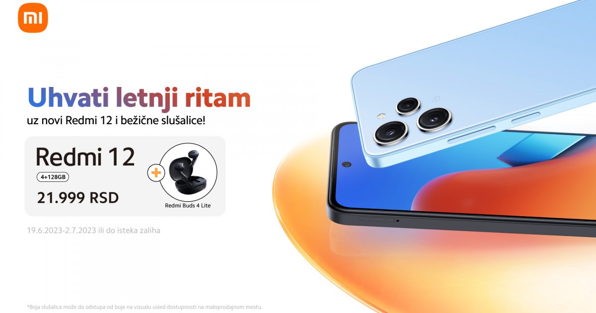 Uhvati letnji ritam uz Redmi 12 - Telegraf.rs