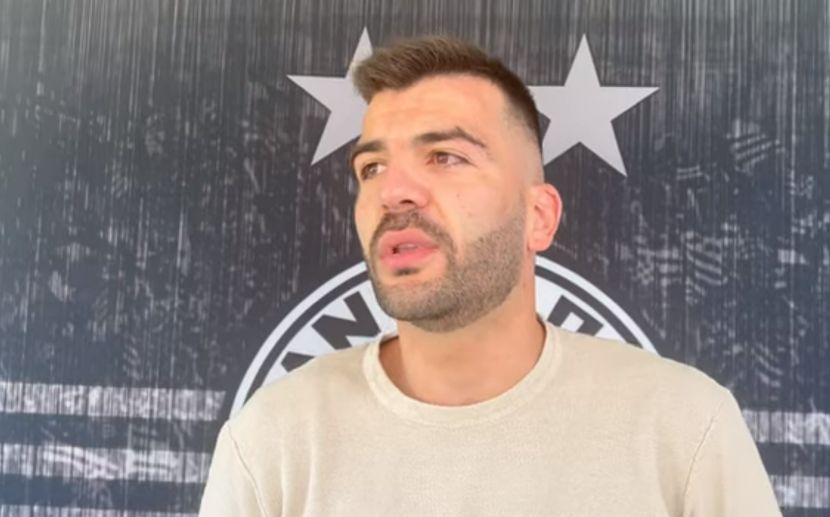 Igor Vujačić se u suzama oprostio od igrača Partizana - Telegraf.rs