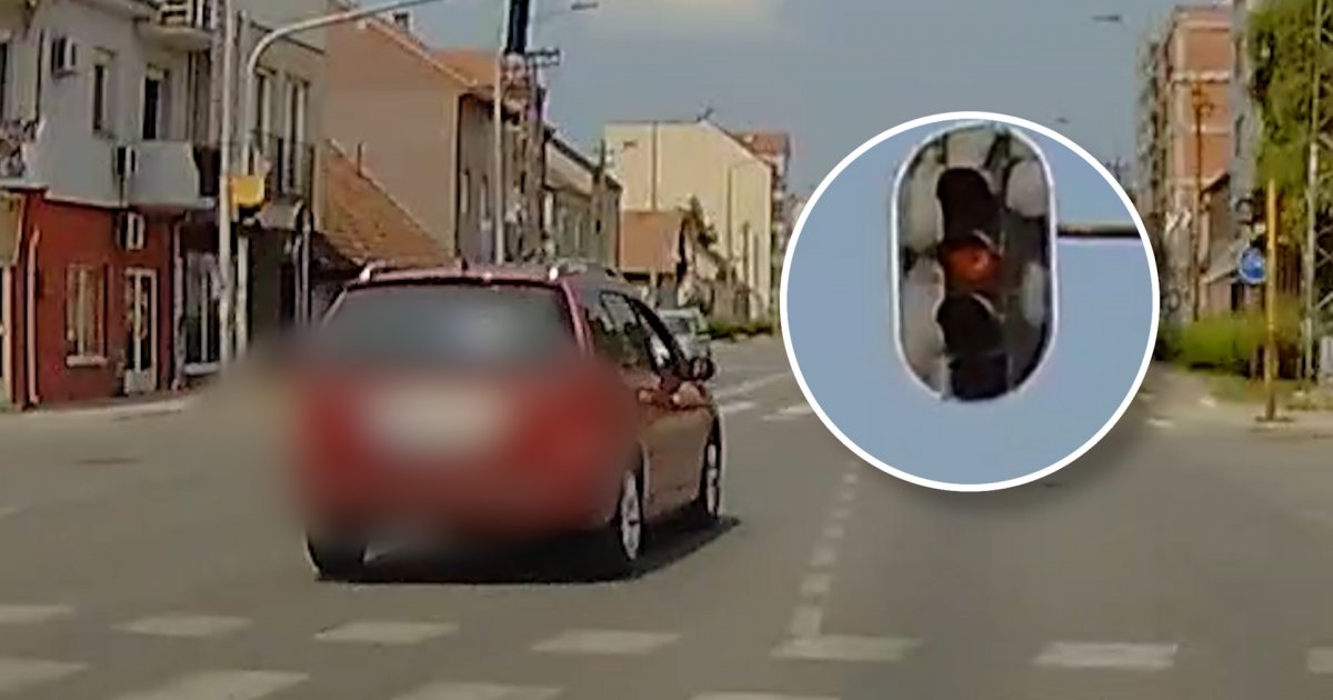 Jeziv snimak iz Pančeva: Bahati vozač uhvaćen kako je proleteo na crveno - Telegraf.rs