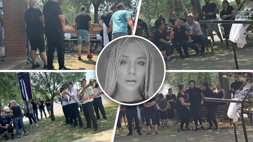 Potresne scene na sahrani Tiktokerke Noe Milivojev - Telegraf.rs