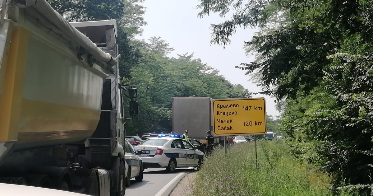 Prve slike sa nesreće na Ibarskoj magistrali - Telegraf.rs