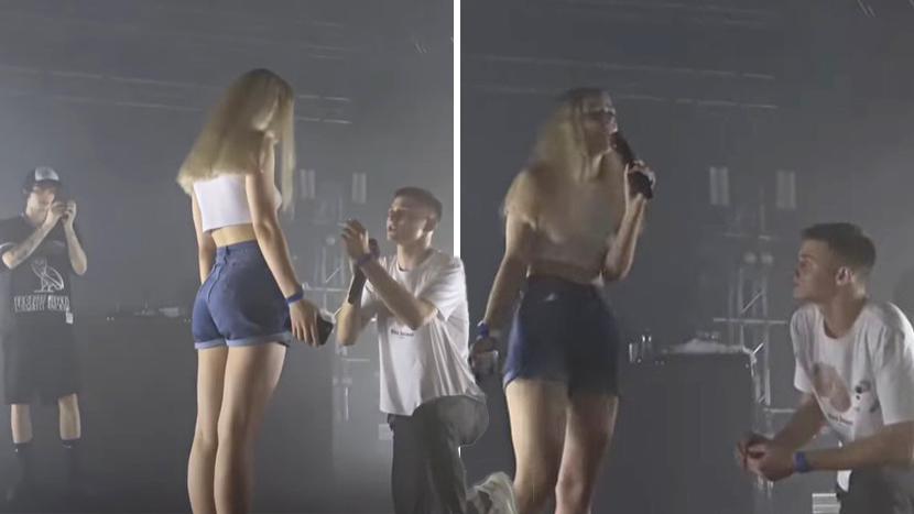 Mladić zaprosio devojku usred koncerta, a ona ga odbila: To je bio tek početak njegovih muka ...