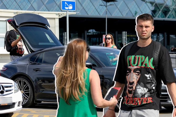 Zorica Nakić, svekrva Aleksandre Prijović, sa sinom Mariom - Telegraf.rs
