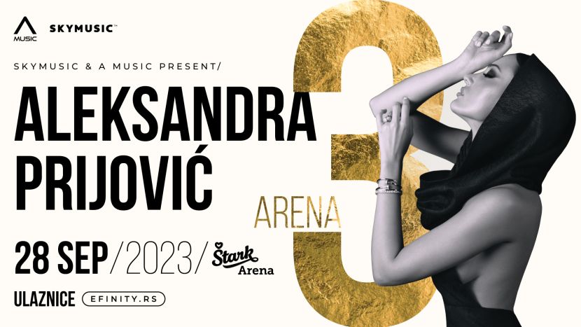 Aleksandra Prijović zakazala treći koncert u Areni - Telegraf.rs
