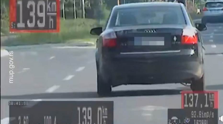 Uzimaju automobile, u zatvor za "sitnicu", za 20 km/h preko kazna 615 ...