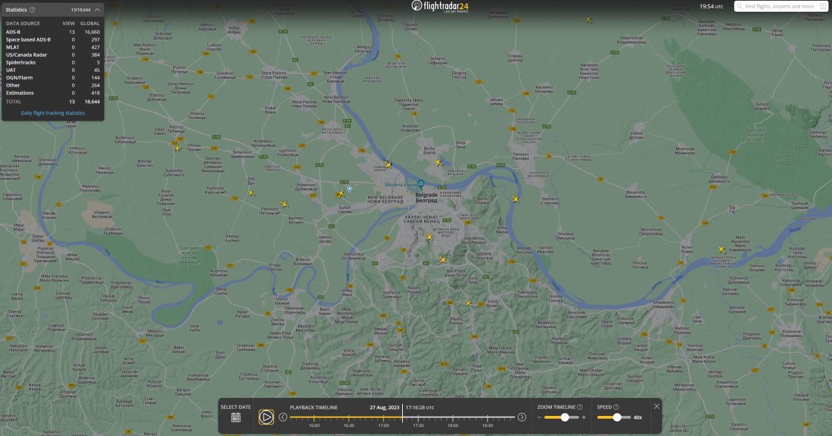 Beli tragovi na nebu iznad Beograda zbunili ljude - Telegraf.rs