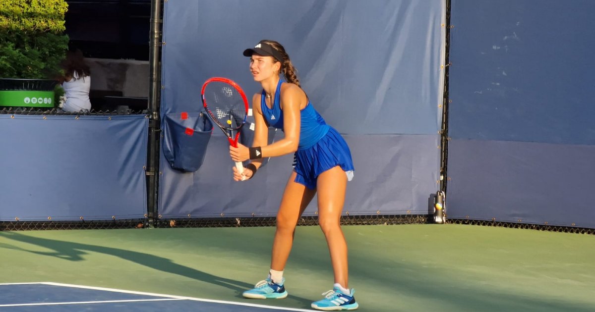 Srpska Amerikanka (16) pokazala da zna i u dublu: Iva Jović sa ...