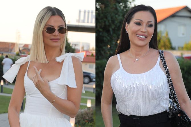 Milica Pavlović i Ceca stigle na prvi rođendan blizanaca Ivane i Petra - Telegraf.rs