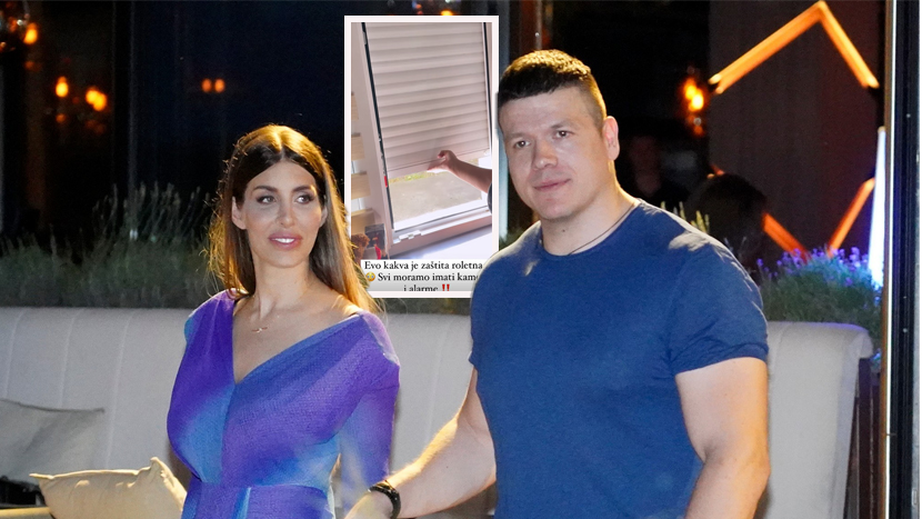 Jelena Radanović pokazala kako je lopov provalio u kuću njene majke ...
