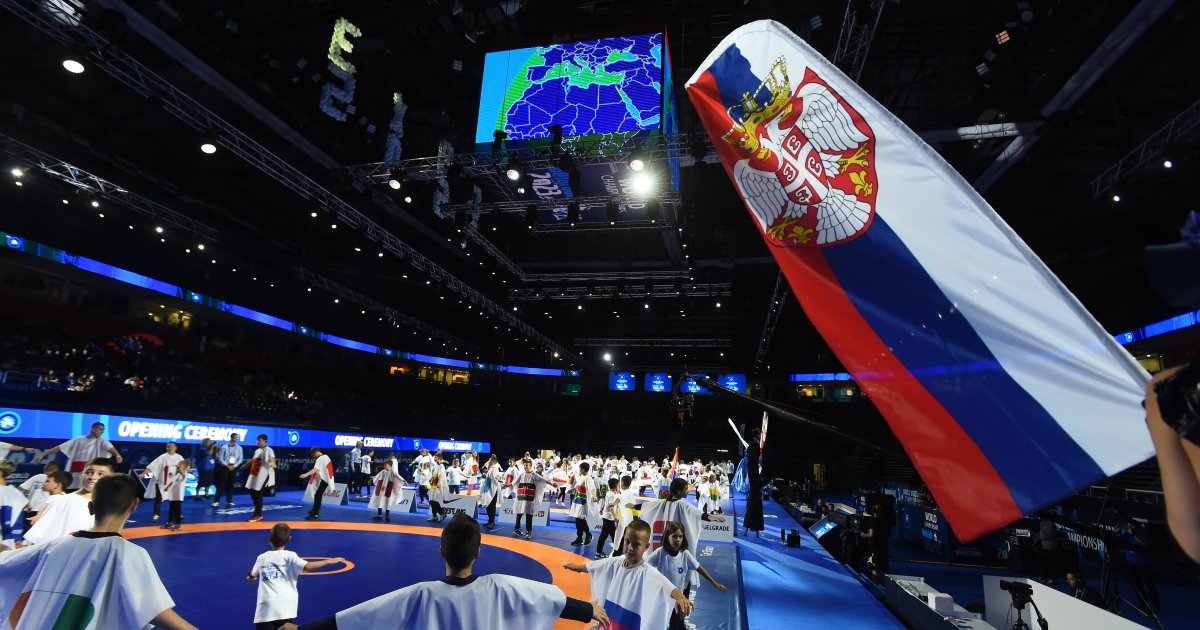 Svečano otvoreno Svetsko prvenstvo u rvanju u beogradskoj Areni ...