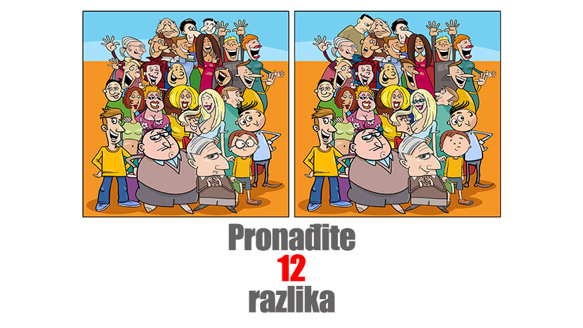 Da li možete da pronađete 12 razlika? - Telegraf.rs