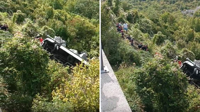 Prvi snimci sa mesta nesreće u Crnoj Gori - Telegraf.rs