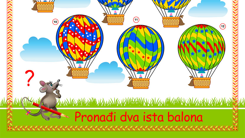 Pronađite dva identična balona - Telegraf.rs