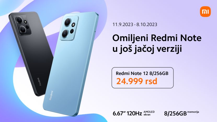 Redmi Note 12 sa još više memorije za nezaboravne trenutke - Telegraf.rs