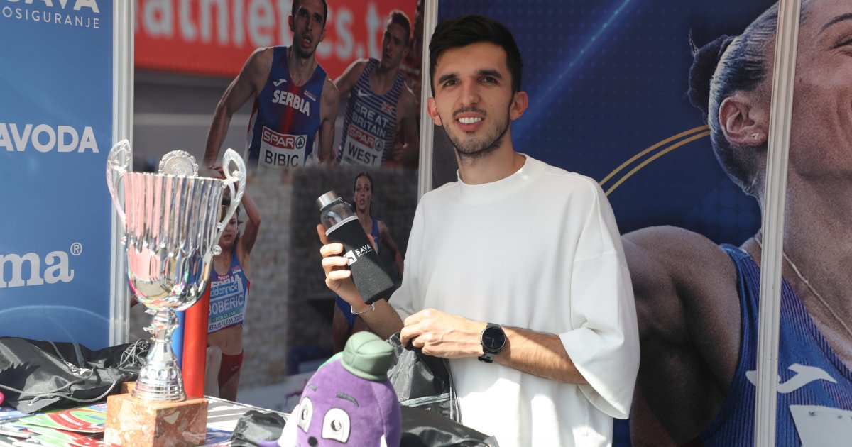 Elzan Bibić posetio Sajam sporta i istakao da će pamtiti ovu sezonu ...