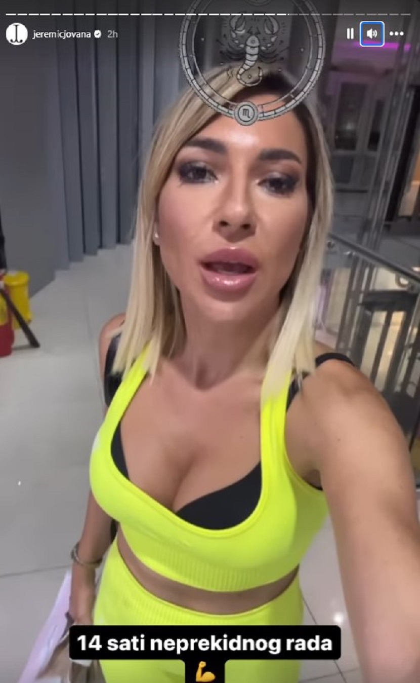 Jovana Jeremić oborila rekord na televiziji - Telegraf.rs