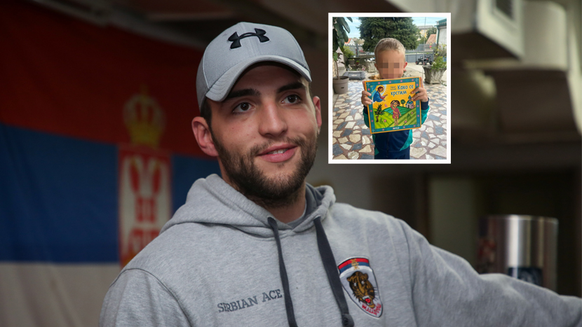 Veljko objavio sliku malog Željka, a svi bruje o knjizi koju mališan ...