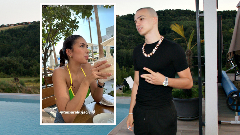 Vojaž odveo devojku na luksuzno putovanje, pa objavio njene vruće fotke u bikiniju: Tamara puca ...