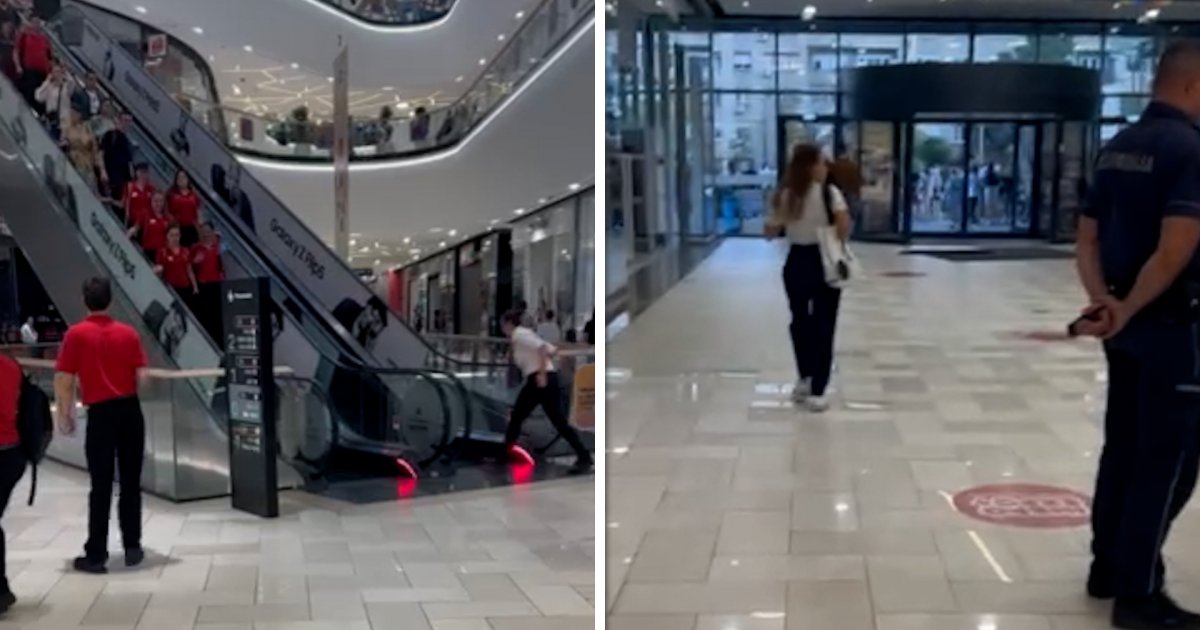 Evakuisan TC Promenada u Novom Sadu - Telegraf.rs