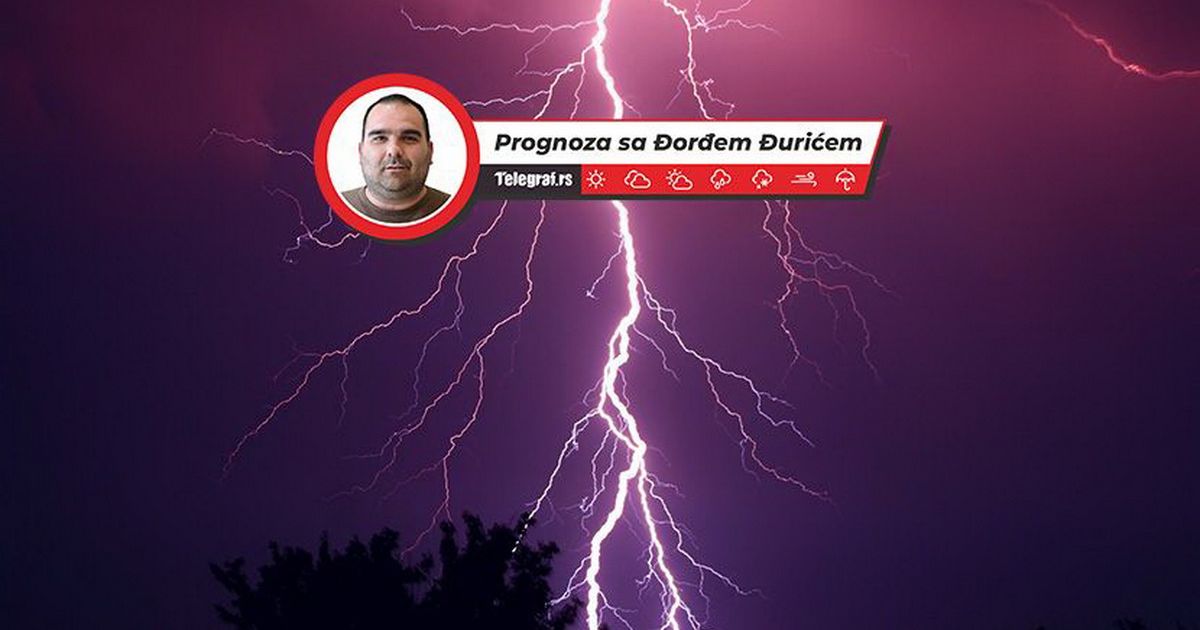 Kiša večeras u ovim predelima Srbije - Telegraf.rs