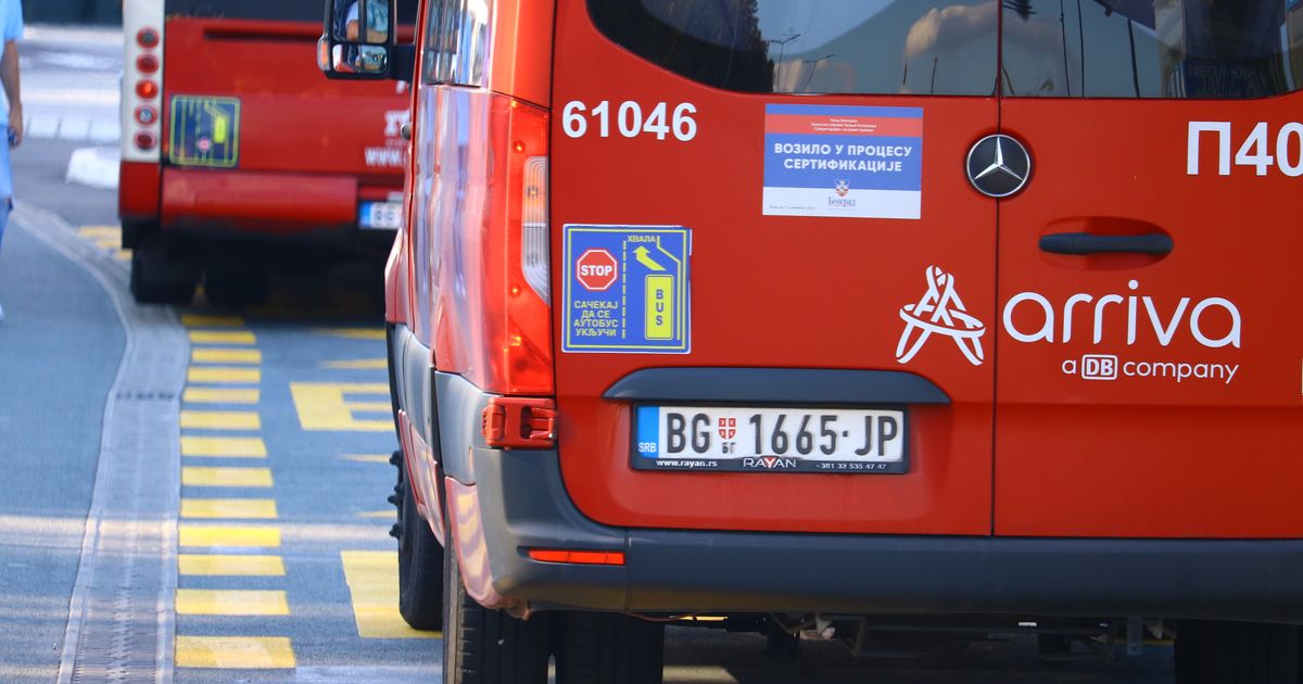Nova trasa linije za Aerodrom "Nikola Tesla" Beograd: Ovde čekajte ...