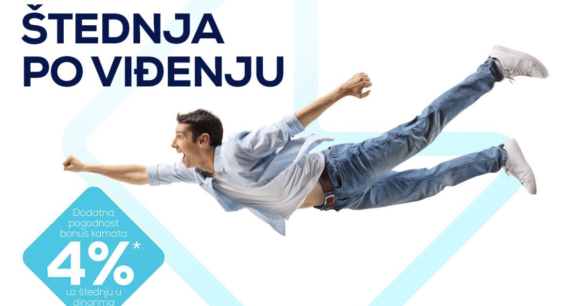 Mobi Banka predstavlja štednju po viđenju uz ukupnu kamatnu stopu od 4. ...