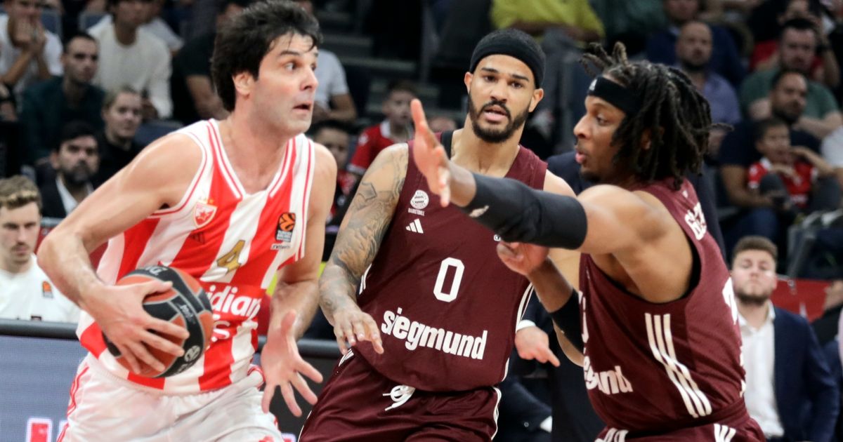 Trojka Jaga i magični "dabl-dabl" Tea doneli Zvezdi pobedu u grotlu Arene: Bajern pao posle ...