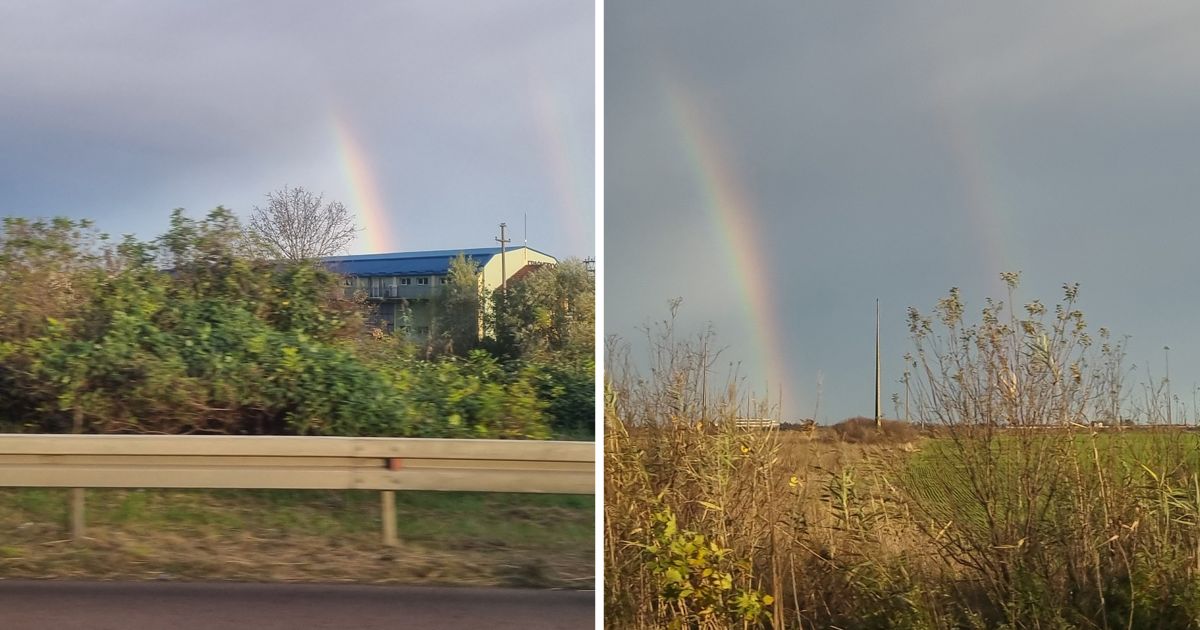 Dupla duga na nebu iznad Beograda - Telegraf.rs