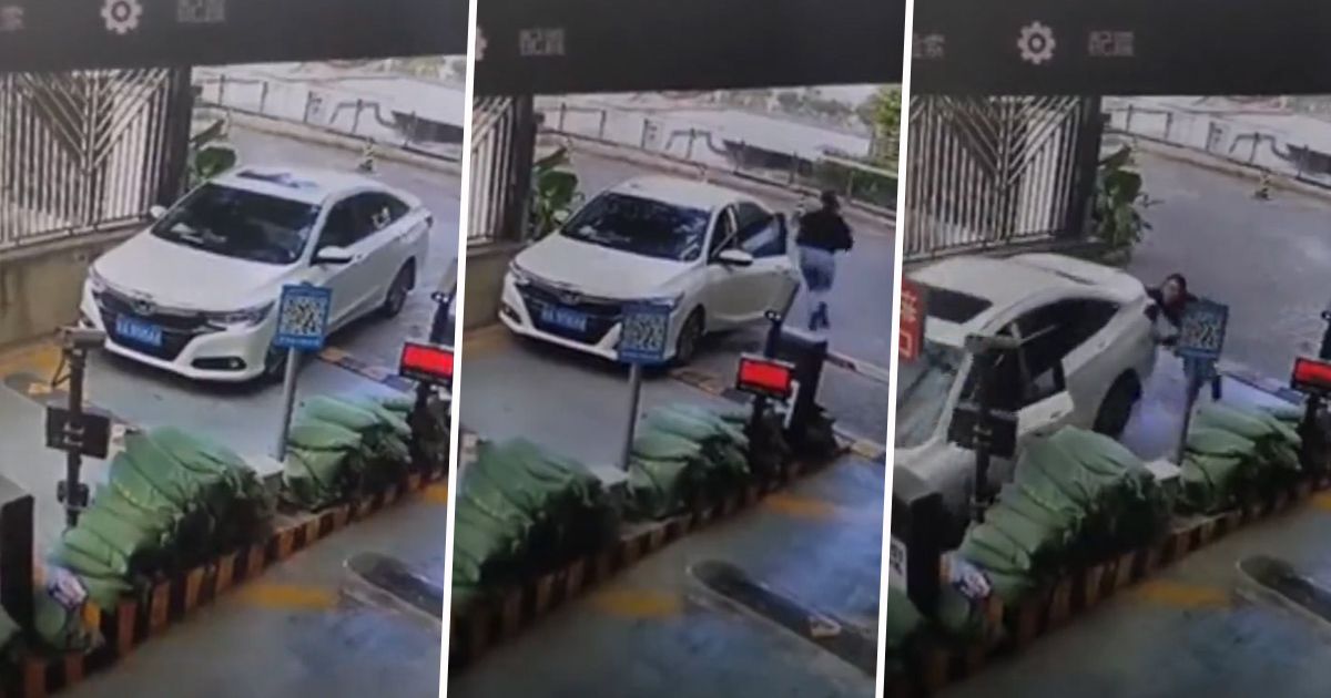 Htela da parkira automobil, pa umalo stradala: Pogledajte dramatičan snimak iz Kine - Telegraf.rs