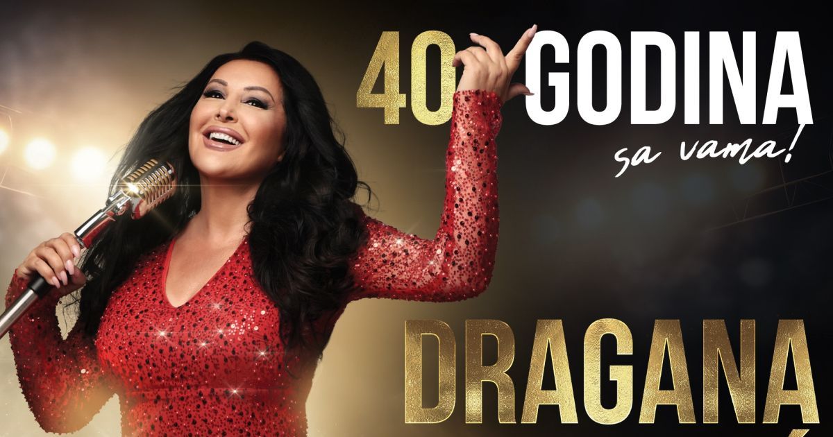 Dragana pomera granice: Više od šezdeset pesama na spektaklu u Areni ...