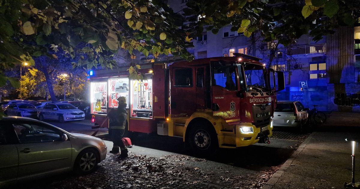 Požar u Novom Sad - Telegraf.rs