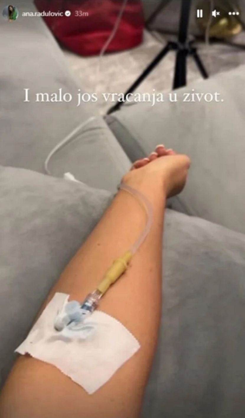 Voditeljka "Elite" završila na infuziji: Ana Radulović objavom zabrinula mnoge - Telegraf.rs