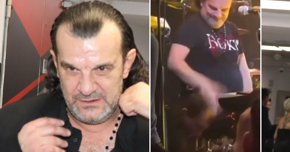 Pogledajte snimak na kojem Aca Lukas udara čoveka po glavi usred nastupa - Telegraf.rs