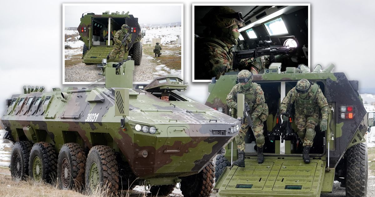 "Lazar 3" zagrmeo na Borovcu i pokazao zašto je sila: Vojska se ovom ...