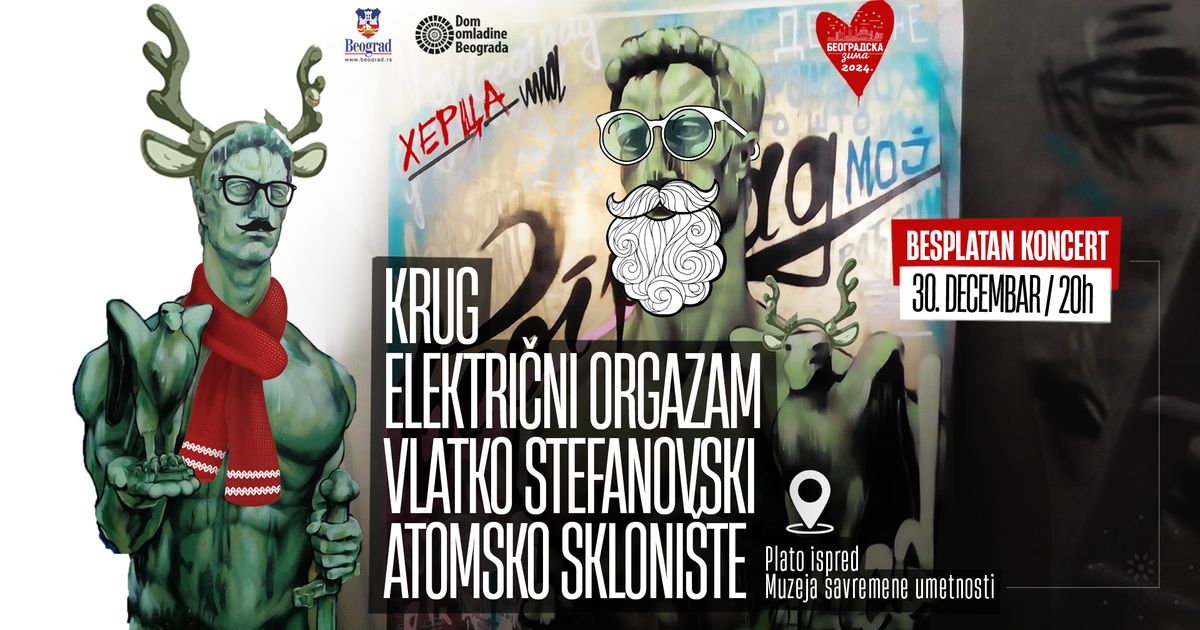 Vlatko Stefanovski, Električki orgazam... Besplatni koncert rok i pop legendi - Telegraf.rs