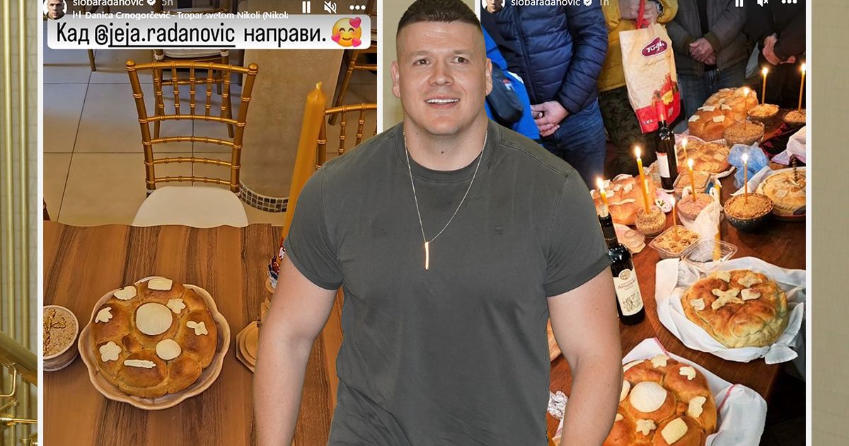 Sloba Radanović slavi Nikoljdan: Supruga ga rano jutros ispratila u crkvu, on je pohvalio zbog ...