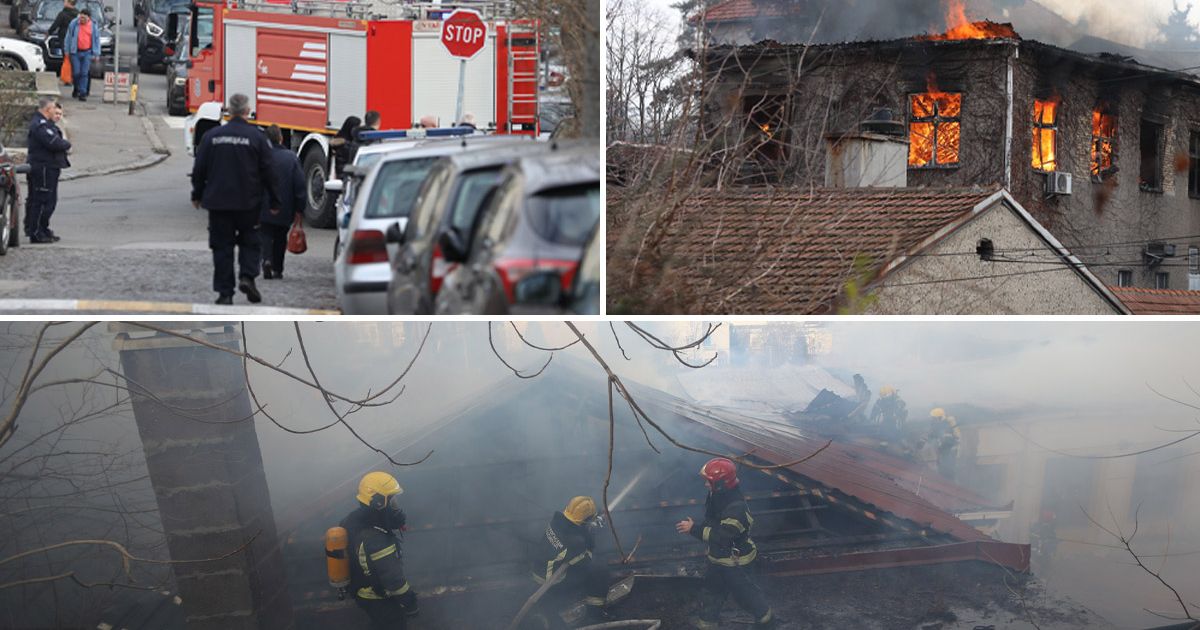 Jao, gori zgrada! Ljudi, izlazite: Ovako su stanari na Senjaku u ...