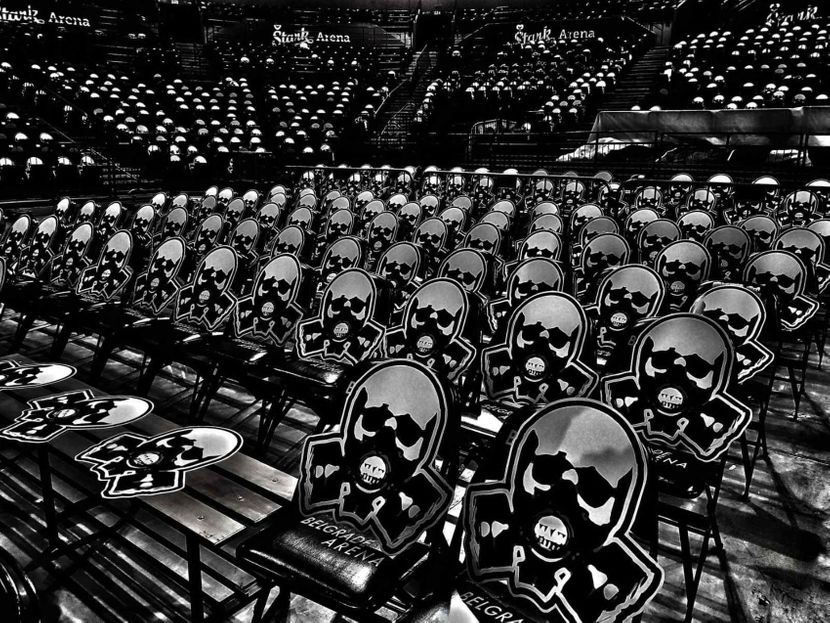 Grobari pripremili brutalnu koreografija za Virtus: Igračima iz Bolonje ...