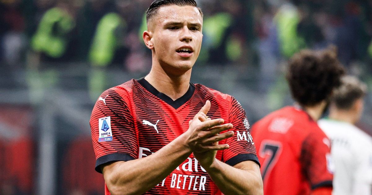 Moment that was waited for! AC Milan footballer to make debut in Serbia ...