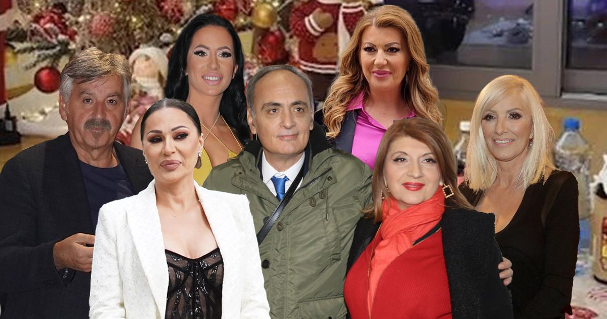 Kako poznati slave Badnji dan i veče: Pevačica jede na podu, dok Ceca otkriva na koga se oslanja ...