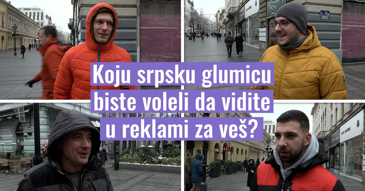 ANKETA Na pitanje koju srpsku glumicu biste voleli da vidite u reklami ...