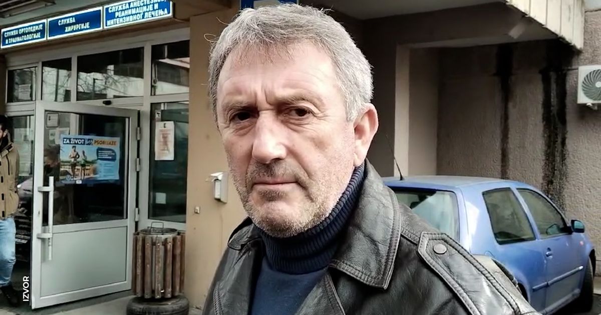 "Čim sam čuo za zeta, došao sam": Ispred bolnice u Kruševcu zabrinute ...