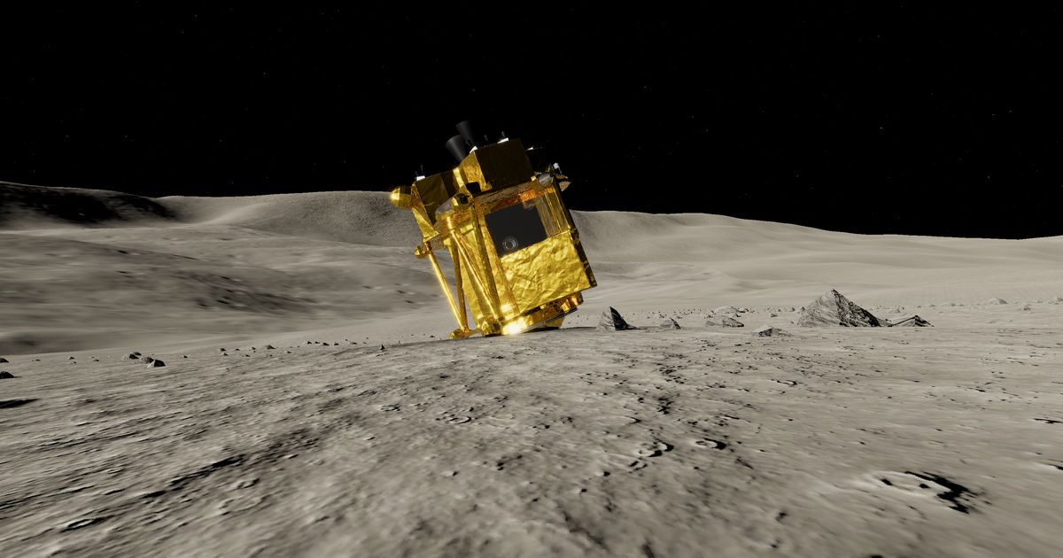 Pa on je neuništiv! Pao na nos i ostao bez energije, ali SLIM je ...