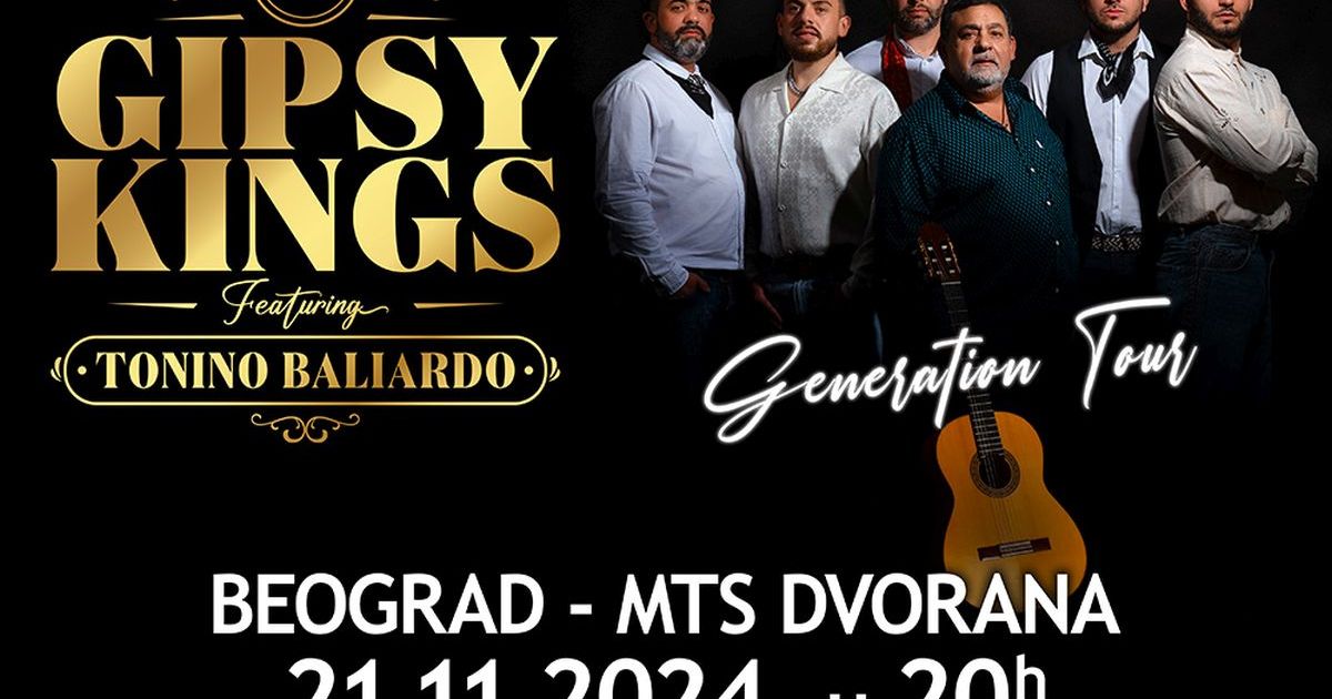 Gipsy Kings & Tonino Baliardo u mts Dvorani - Telegraf.rs