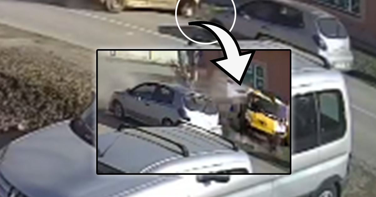 UZNEMIRUJUĆE! U punoj brzini pokupio kombi na raskrsnici, malo je falilo da nastrada dete na ...